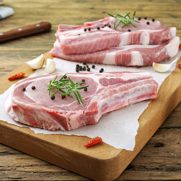 Pork Center Cut Bone In (1.2 lb) – Grassland Meats